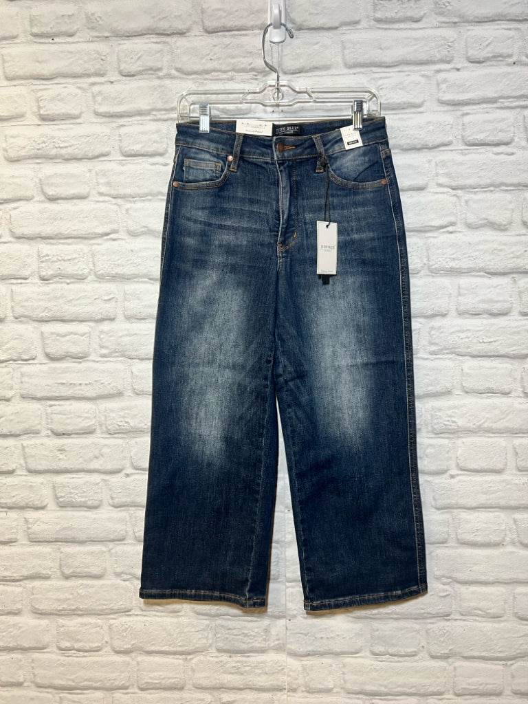 Judy Blue Mid-Rise Wide Leg Cropped Capris – Bee Balm Boutique